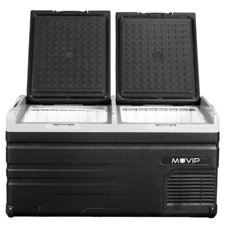 Muvip Nevera Portatil con Compresor LG 107 Litros Doble Zona - Doble ...